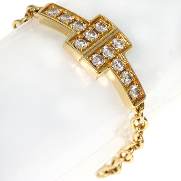 Tiffany & Co. | Jewelry | Tiffany Co T Two Chain Diamond Ring In 8k ...